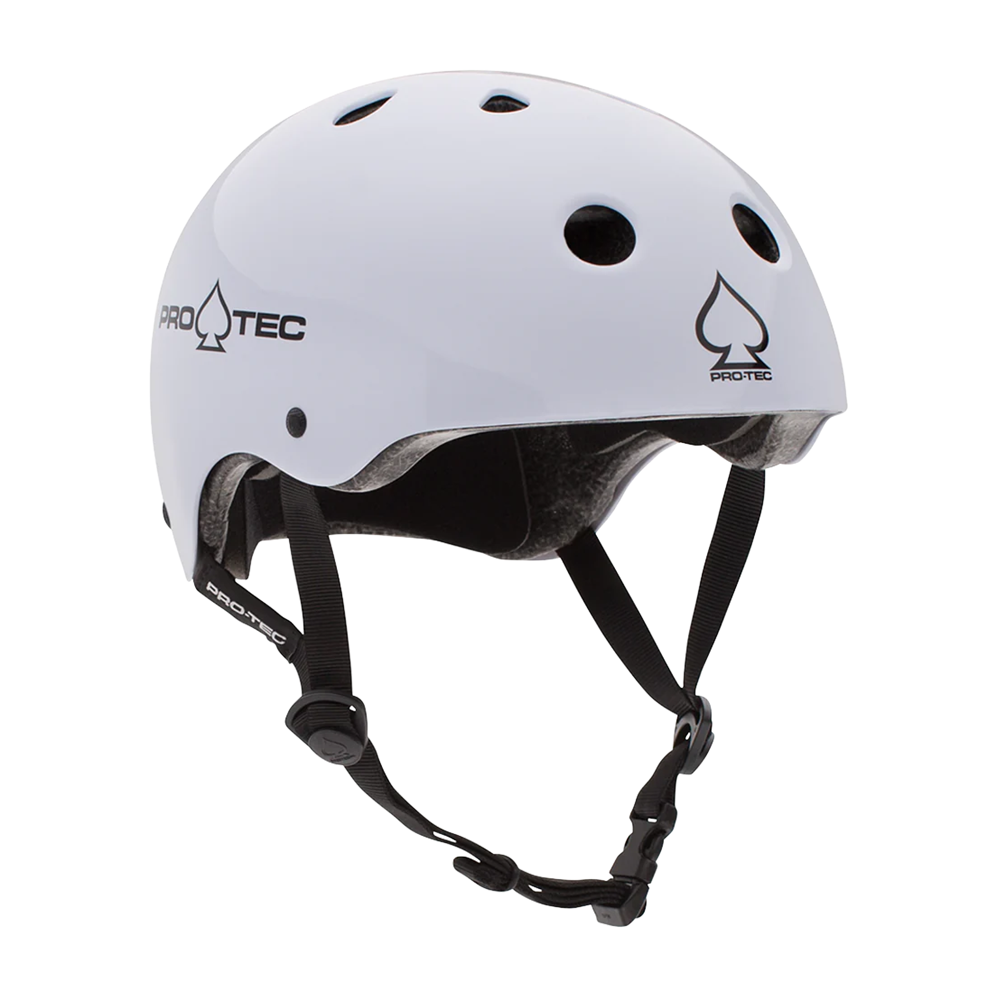 Pro-Tec Classic Certified Helmet - Gloss White – Time Machine Skateshop